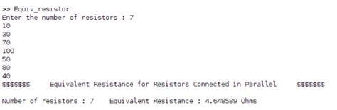 2 5pts Write A Matlab Script That Can Calculate The Equivalent