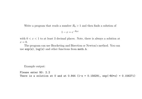 Solved Write A Program That Reads A Number R And Then Chegg Com