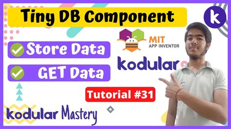 31 How To Use Tiny Db Component In Kodular Mit App Inventor How