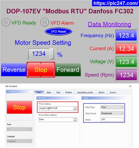 Delta Hmi Modbus Rtu Danfoss Fc302 Tutorial
