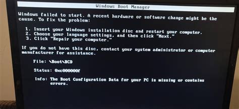 Boot Windows BCD Missing Super User