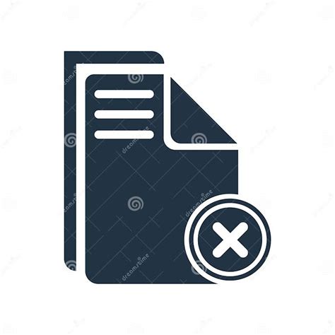File Icon Vector Isolated On White Background File Sign Stock Vector