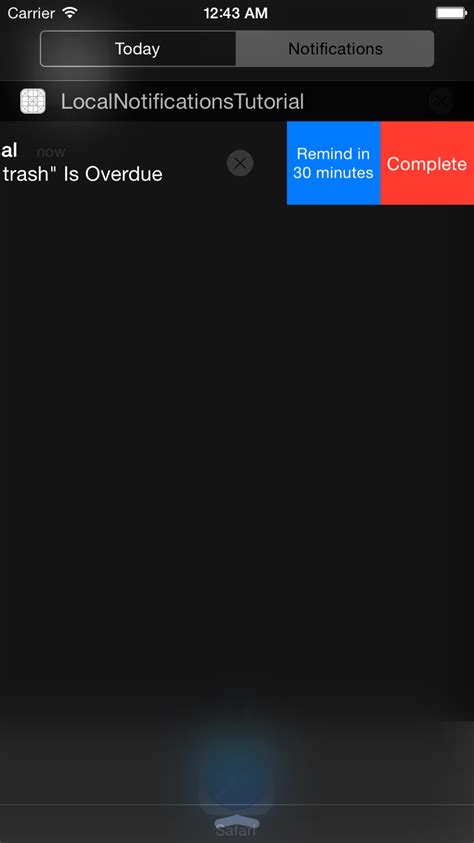 Local Notifications In Ios 9 With Swift Part 2 Jameson Quave