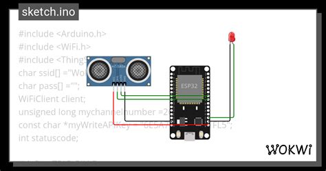 Smart Street Light Wokwi Esp32 Stm32 Arduino Simulator