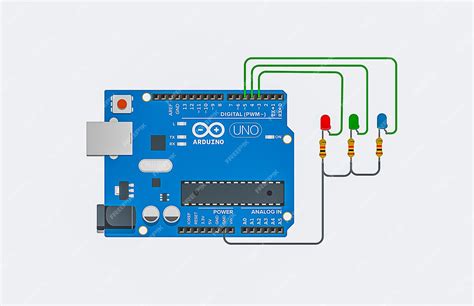 Premium Photo Arduino Project Homework Or Circuit Design