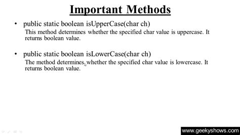 229 Islowercase Method In Java Programming Hindi Youtube
