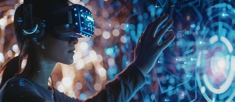 ai enhancing humans immersive vr experiences premium ai generated image
