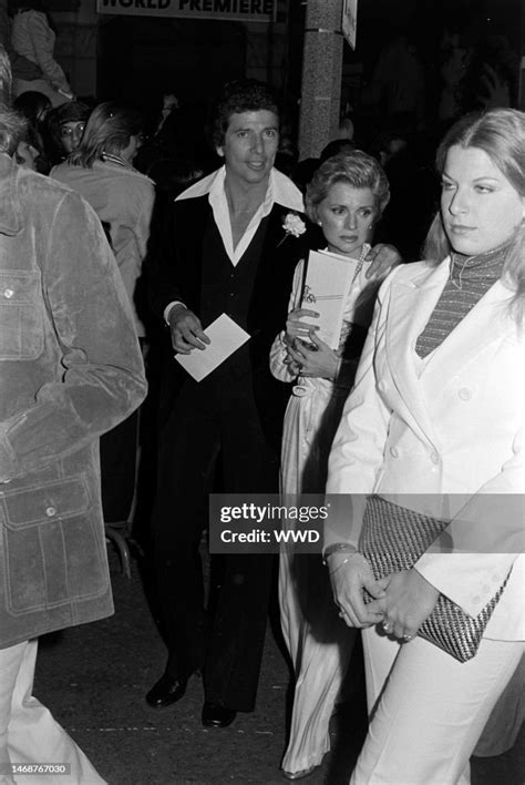 Bert Convy And Anne Anderson Attend The Premiere Of A Star Is Born