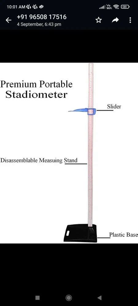 Height Measuring Scale At ₹ 1050 Height Measuring Scale In Mumbai Id 2853588364448