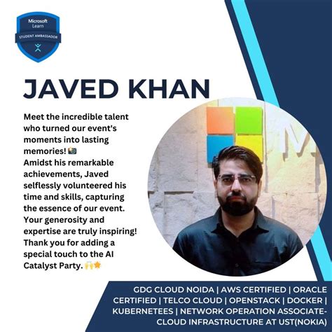 mlsa miet on linkedin from coding to capturing moments javed khan s talent knows no bounds 📸…