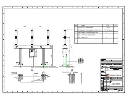 132kv Circuit Breaker Grounding Connections Pdf Wire Electrical Equipment