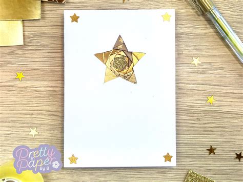 Star Iris Folding Pattern Small PDF SVG Christmas Star Etsy