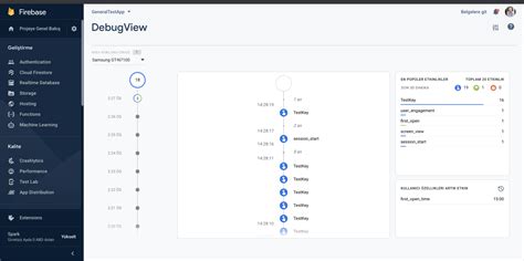 Xamarin Forms Debugging Firebase Events Mer Sezer