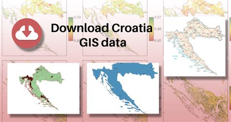 Download Croatia Administrative Boundary Gis Data Shapefiles County Municipalities