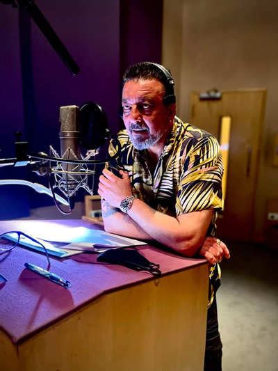 Kgf Movie Sanjay Dutt Wraps Up Dubbing For Kgf Chapter Times Of India