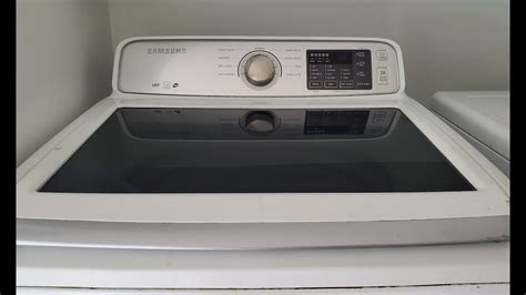 Samsung Washing Machine Uneven Warning Fix Youtube