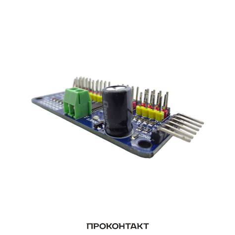 16 канальный 12 Bit Pwm Servo модуль с I2c интерфейсом Pca9685 купить в