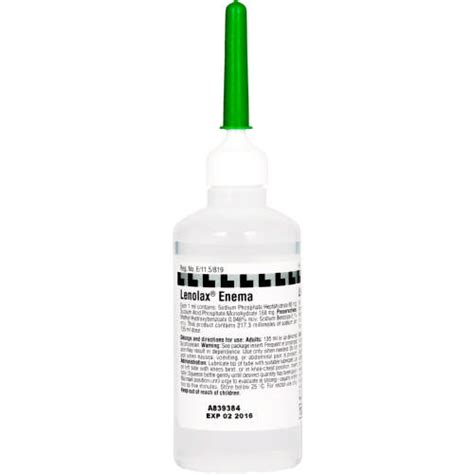 Lenolax Enema 135ml Clicks