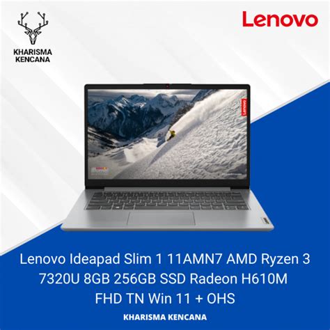 Spesifikasi Lenovo Ideapad Slim Laptop Rp Jutaan Dengan Off