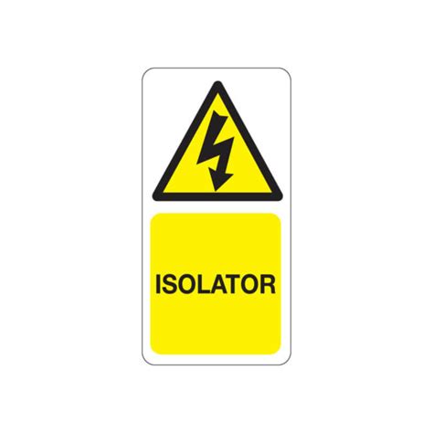 Isolator Labels Labels Online