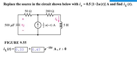 Solved Replace The Source In The Circuit Shown Below With