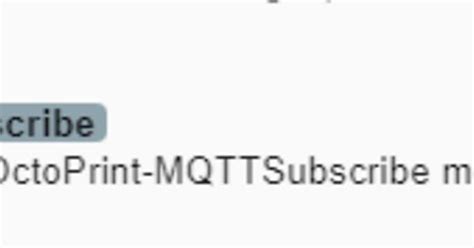 Control Octoprint Via Mqtt Plugins Octoprint Community Forum