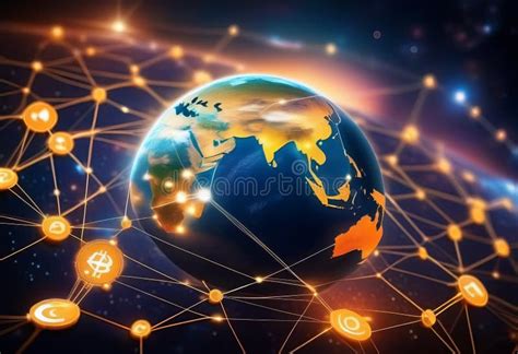 Communication Technology For Internet Business Global World Network