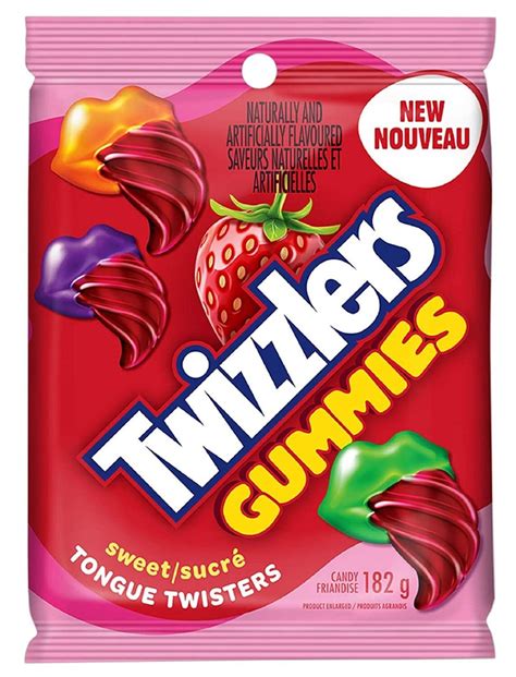 Twizzlers Sweet Gummy Tongue Twist 10 X 182 Gramm Candyspot