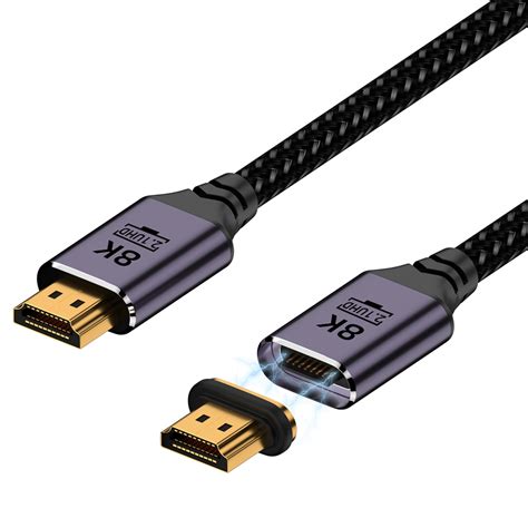 Кабель HDMI AVE HDAB-02 (2м, 8K, магнитный разъем)