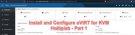 Install And Configure Ovirt For Kvm Homelab Part 1 Virtualization