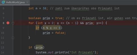 Java Code Debuggen Mit Intellij Relative Meister Programmieren