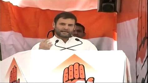 Rahul Gandhi Addressing Womens Rally In Tumkur Karnataka On 16 Feb