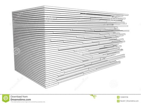 Big Data Visualization Vector Concept Stock Vector Illustration Of