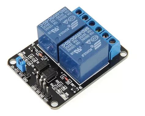 Modulo Relevadores De 2 Canales Arduino Pic Avr MercadoLibre