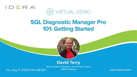 Sqldiagnosticmanager Databasemanagement Sqlserver Idera Software