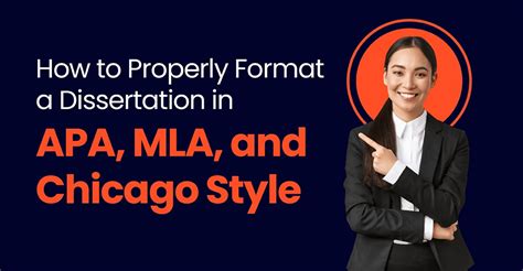 Format Dissertation In Apa Mla And Chicago Styles