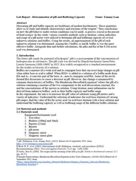 bc01 determination of ph and buffering capacity latest version pdf