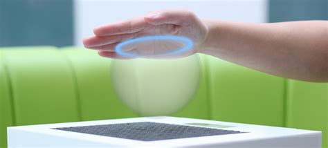 Haptic Technology 3d Shapes Created Out Of Ultrasound