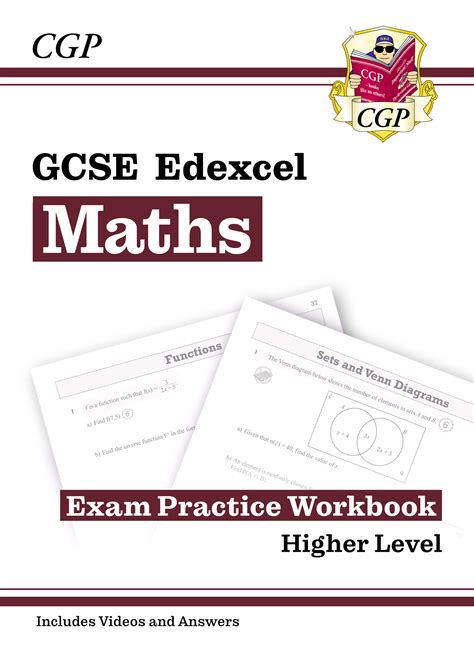 Gcse Maths Edexcel Exam Practice Workbook Higher Includes Video