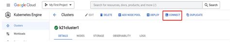 How To Create A Gke Cluster K Academy