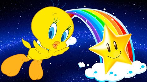 Bird Cartoon Hd Background Movie 1080p Star Graphic Tunes Desktop Tweety Looney Hd