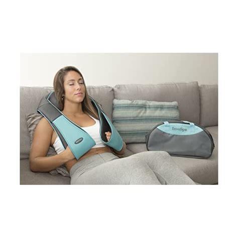 Invospa Shiatsu Back Shoulder And Neck Massager With Heat Deep Tissue