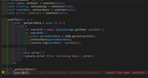 Reactjs React Native Asyncstorage With Useeffect Rendering Stack