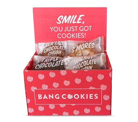 Cookie Delivery Order Fresh Baked Organic Cookies Bang Cookies