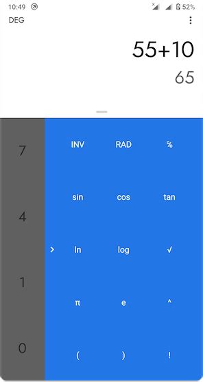 jetpack compose calculator ui cloned android 10 s calculator ui using… by ahmed rizwan