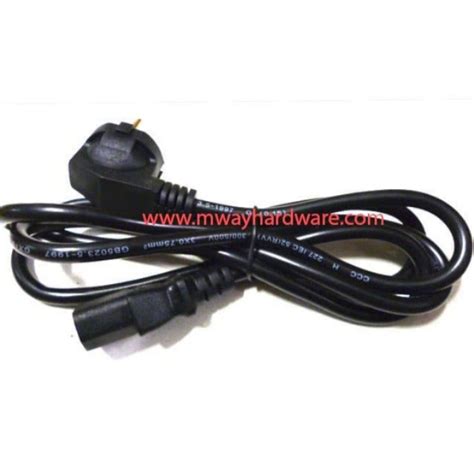 Jual KABEL POWER LISTRIK KABEL POWER CPU MONITOR 1 5 METER 3x0 75mm Shopee Indonesia