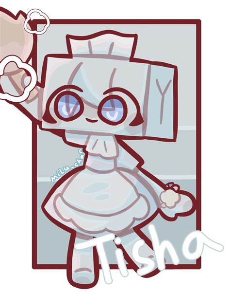 Dandys World Tisha Fanart Fan Art Club Outfits Moon Flower