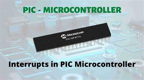 Interrupts In Pic Microcontroller Robotic Electronics