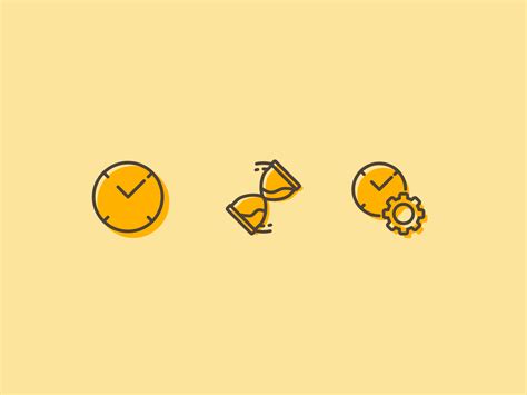 clock icon animation designs themes templates and downloadable