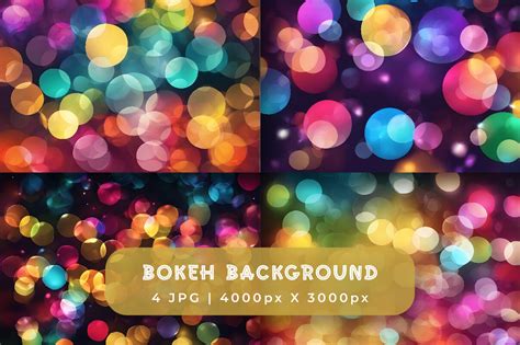Realistic Abstract Bokeh Background Graphic By Srempire · Creative Fabrica